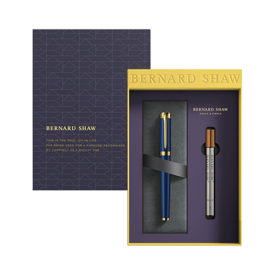 萧伯纳签字笔商务定制高档礼盒装