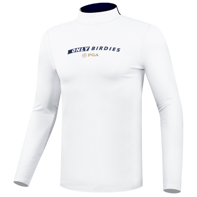 美国PGA高尔夫男士打底衫立领