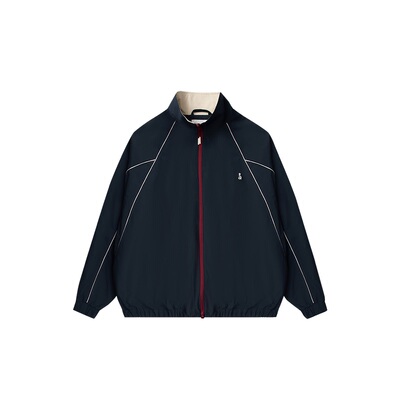 roaringwild撞色结构线外套男