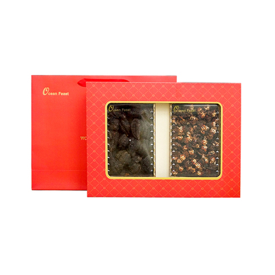 加拿大海参海参花双拼礼盒