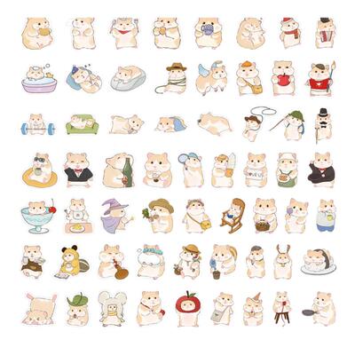 新款diy行李箱手机贴画大图释