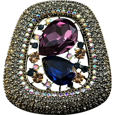 复古别致晚宴礼服胸针