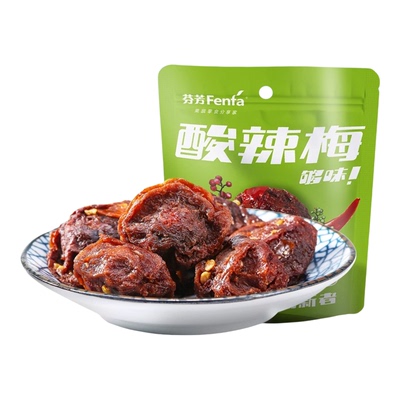 芬芳酸辣话梅果干零食
