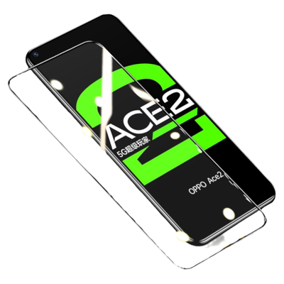适用oppoace2系列抗指纹钢化膜