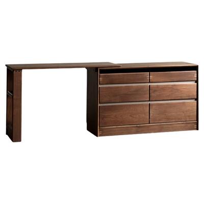 出乎生活实木梳妆台小型储物柜