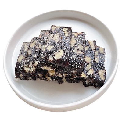 承帆黄精九黑核桃糕无蔗糖健康零食解馋传统点心休闲食品150g