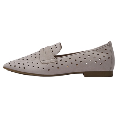 透气中口优雅镂空乐福鞋