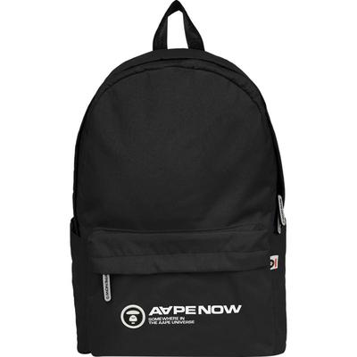 Aape纯色大容量潮流双肩包