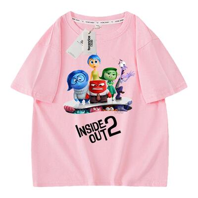 头脑特工队衣服儿童夏天短袖T恤