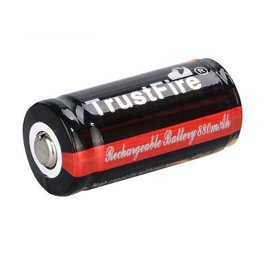 大容量16340锂电池3.7V880毫安