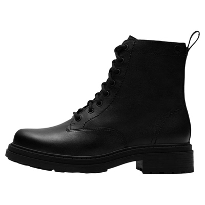 clarks其乐女鞋2025春季新款百搭舒适系带马丁靴Orinoco3 Style