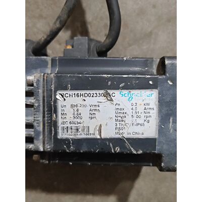 〔议价-可维修〕施耐德伺服电机BCH16HD02330A5C 0.2KW三相