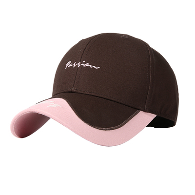 CACUSS女春夏纯棉硬顶遮阳棒球帽