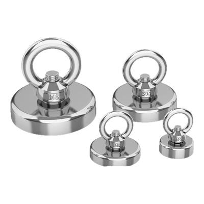 吸铁神器强力磁铁高强度吸铁石吊环圆形打捞大钕铷强磁力磁性吸盘