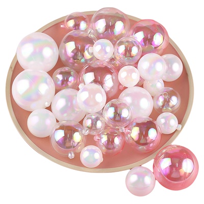 炫彩圣诞球透明泡泡球生日摆件