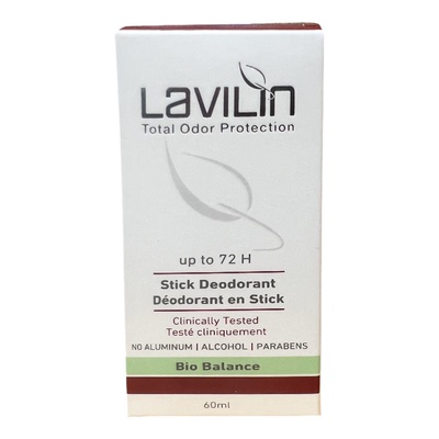 加拿大Lavilin天然草本长效型体香膏60ml去腋下异味72小时防护