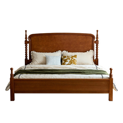 法式床主卧高端大气美式复古实木