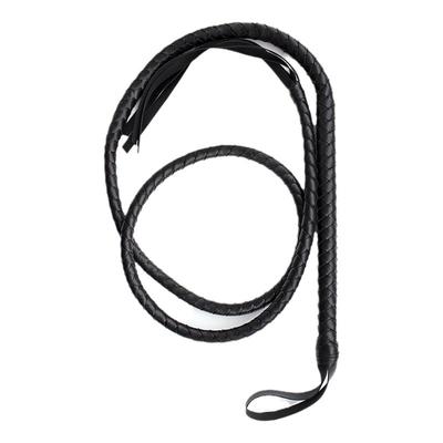 蛇鞭小皮鞭pp黑色马鞭子牧羊长皮鞭pu黑色cos骑士装备健身散鞭长