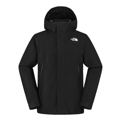 北面男GTX防水抓绒三合一冲锋衣