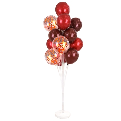 桌飘落地气球支架立柱布置装饰