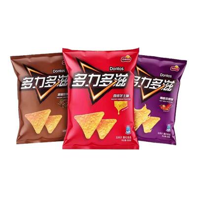 Doritos多力多滋玉米片膨化追剧休闲食品大礼包薯片零食怀旧