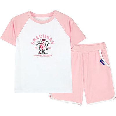 斯凯奇正品儿童运动套装