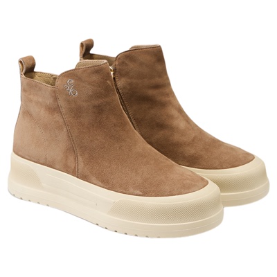 fed复古单靴冬季新款女靴增高短靴松糕厚底时装靴女S0930-YAB162