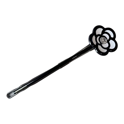阿兹娜AZ发夹百搭简约花朵一字夹