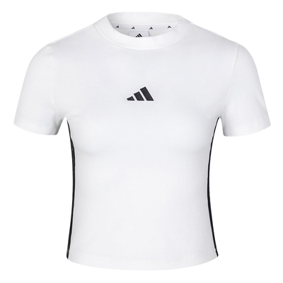 adidas阿迪达斯春女子W 3S SJ BABY T运动休闲短袖T恤JY8571