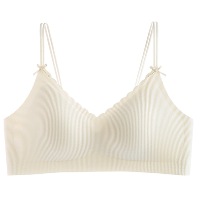 细肩带内衣女聚拢小胸少女文胸