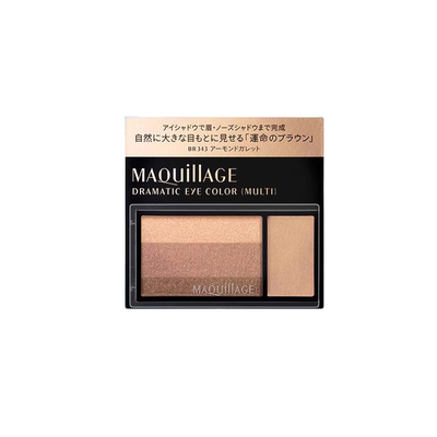 日本直邮资生堂MAQuillAGE4色多用眼影鼻影眉粉自然防汗不晕染