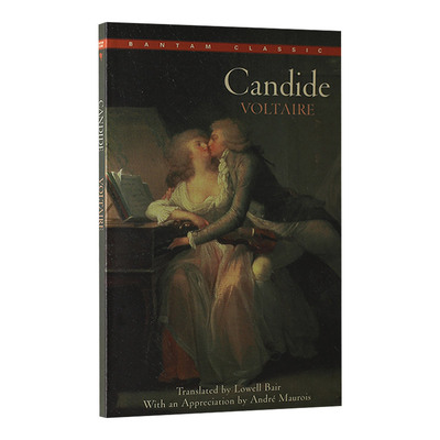赣第德 英文原版 Candide 进口小说 Voltaire 伏尔泰 法国文学 Bantam版 平装携带本 Paperback