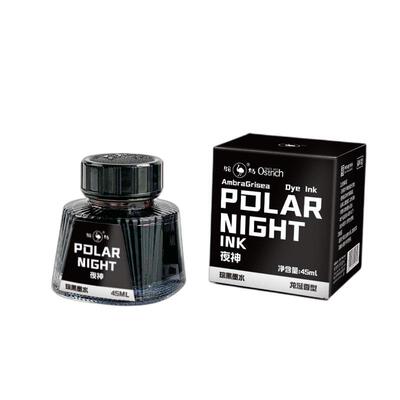 鸵鸟高级纳米碳素黑色复古钢笔水学生书钢笔墨水非碳素钢笔用速干