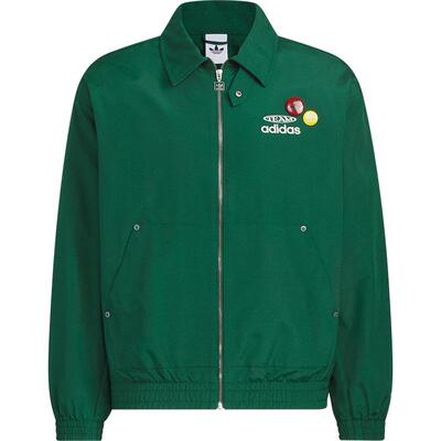 Adidas/阿迪达斯官方正品三叶草男士宽松梭织翻领运动外套KC0136