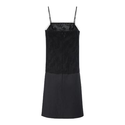 JASON WU 新款刺绣拼接吊带休闲宴会礼服裙裙子长裙连衣裙