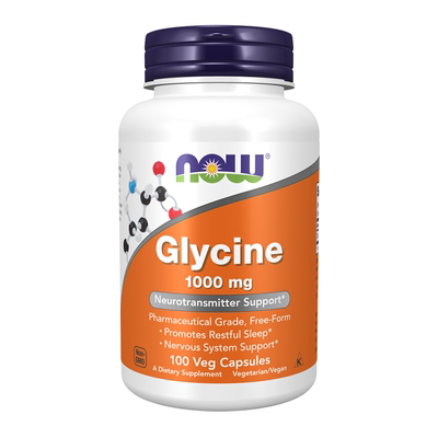 NOW诺奥glycine甘氨酸1000mg