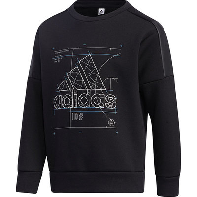 冬季运动风卫衣小童装