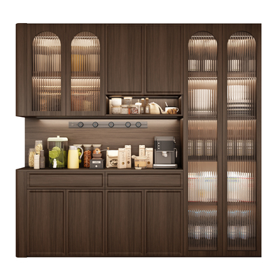 定制中古圆弧餐边柜ENF级欧松板