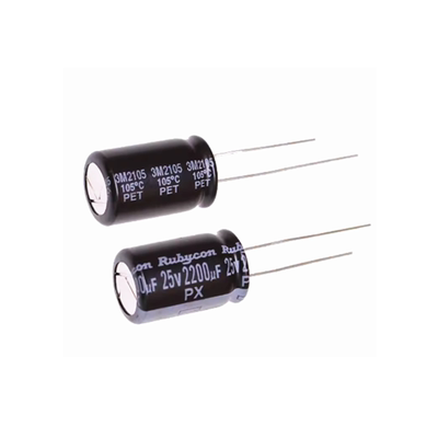 进口电解电容25v2200uf红宝石