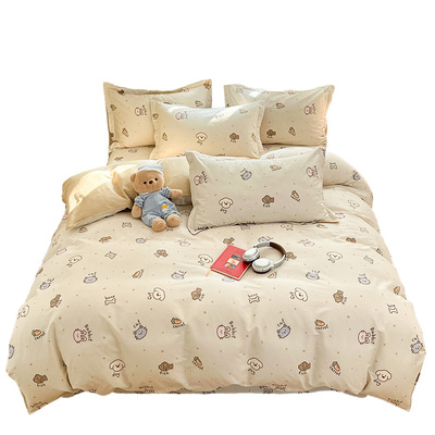 纯棉儿童幼儿园被套120x150cm