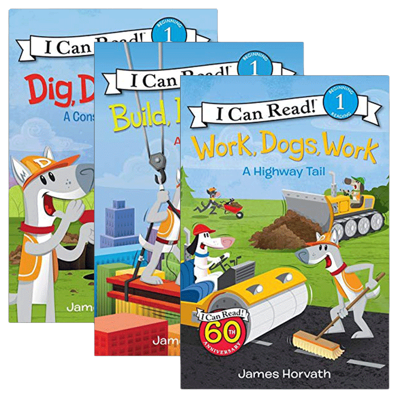 分级读物1阶狗狗系列3册