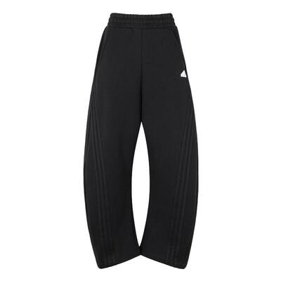 阿迪达斯香蕉裤女裤松三条纹时尚扭扭裤休闲运动长 JX6713