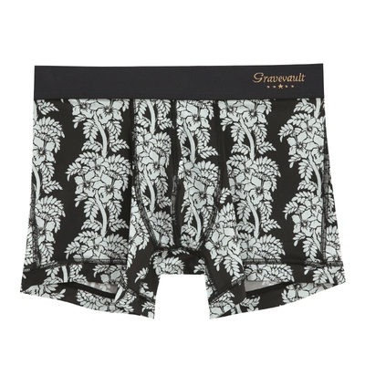 Gravevault男士内裤日本制轻薄无痕透气性感印花中腰平角内裤248