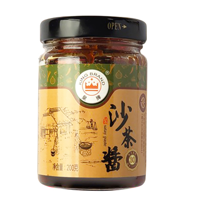 潮汕特产沙爹酱火锅蘸酱沙茶面