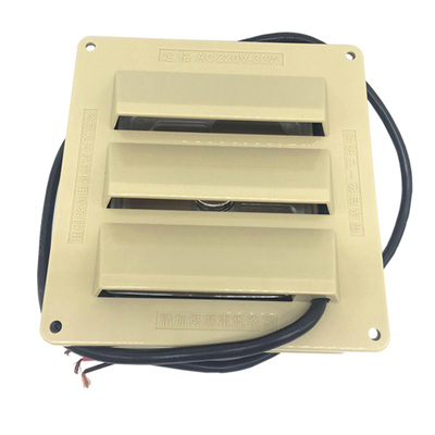 冷库方形温控式耐低温平衡窗36V