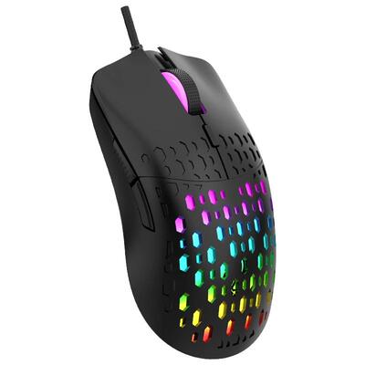 雷魁有线鼠标USB游戏电竞家用