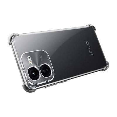 适用于vivoiQOOZ9x手机壳新款镜头全包硅胶保护软壳iQOOZ9简约个性气囊壳iQOOZ9Turbo超薄高清透明创意保护壳