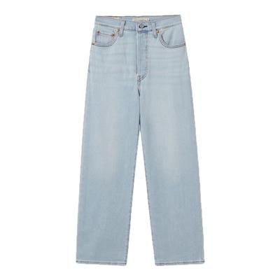 李维斯女士Ribcage直筒牛仔裤