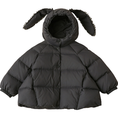 女宝宝羽绒服加厚2025冬季新款女童羽绒服1-3-6-8岁童装外套C4117