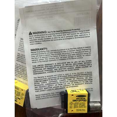 议价全新BANNER/美国邦纳SM312FPQD光电传感器